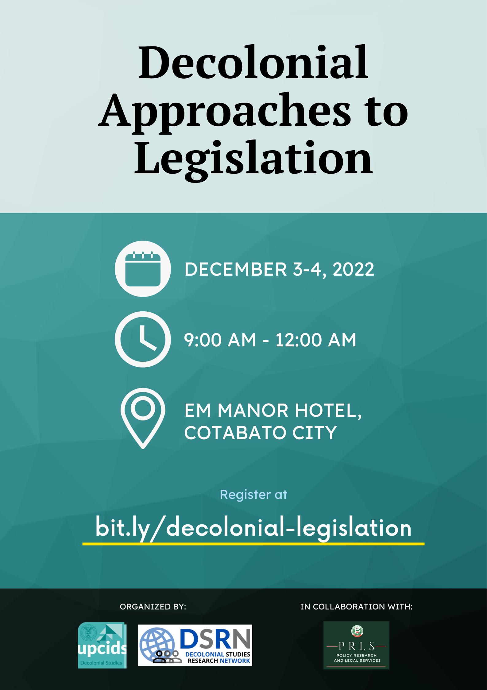 Decolonial Approaches to Legislation Seminar-Workshop – Decolonial ...